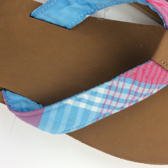Brooks Brothers | Shoes | Madras Mens Brooks Brothers Flip Flops M New ...